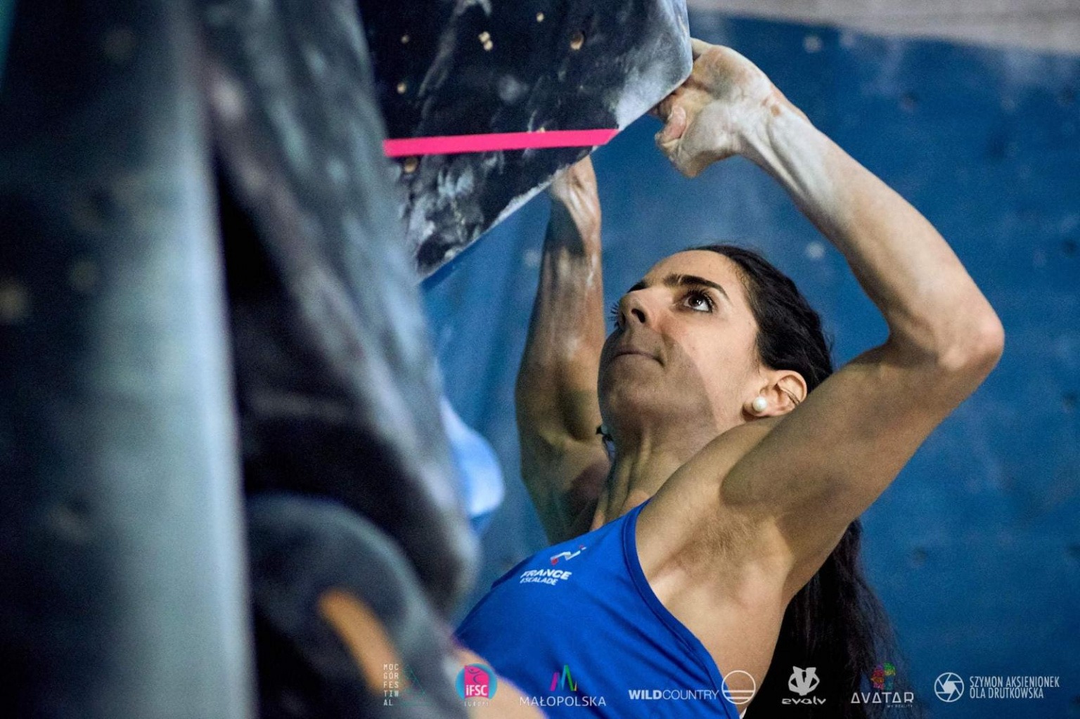 Interview Fanny Gibert : 6 fois titrée championne de France de bloc